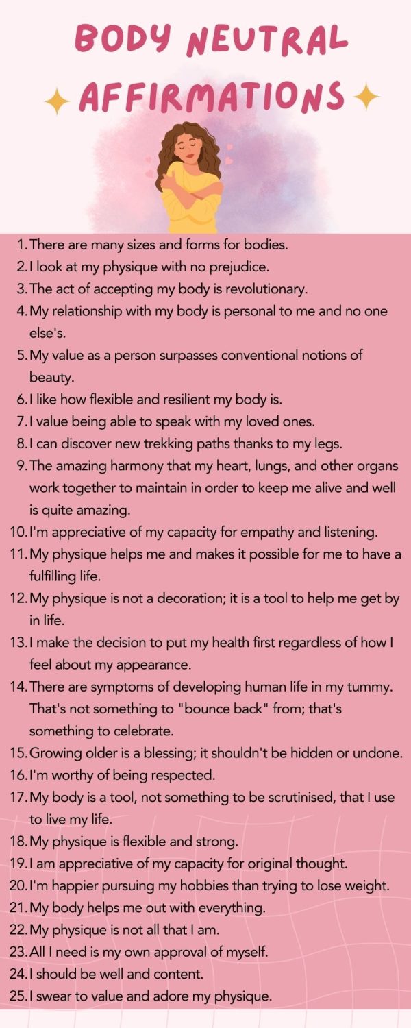 Body Neutral Affirmations - Brahmas Natural Incense